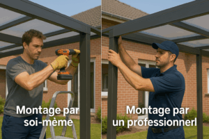 Préau : vaut-il mieux un montage par soi-même ou professionnel ? - Dalo